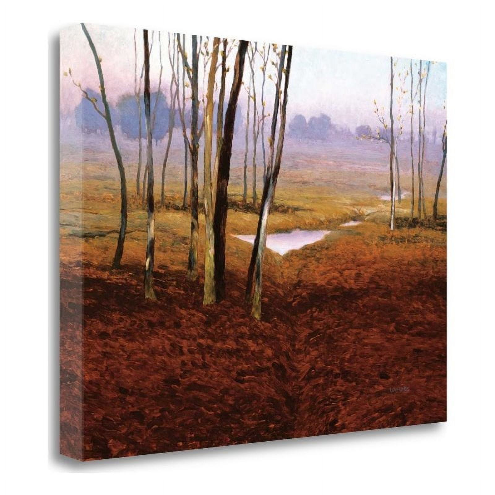 47" x 35" Jai Marche by Kent Lovelace - Print On Canvas Fabric Multi ...