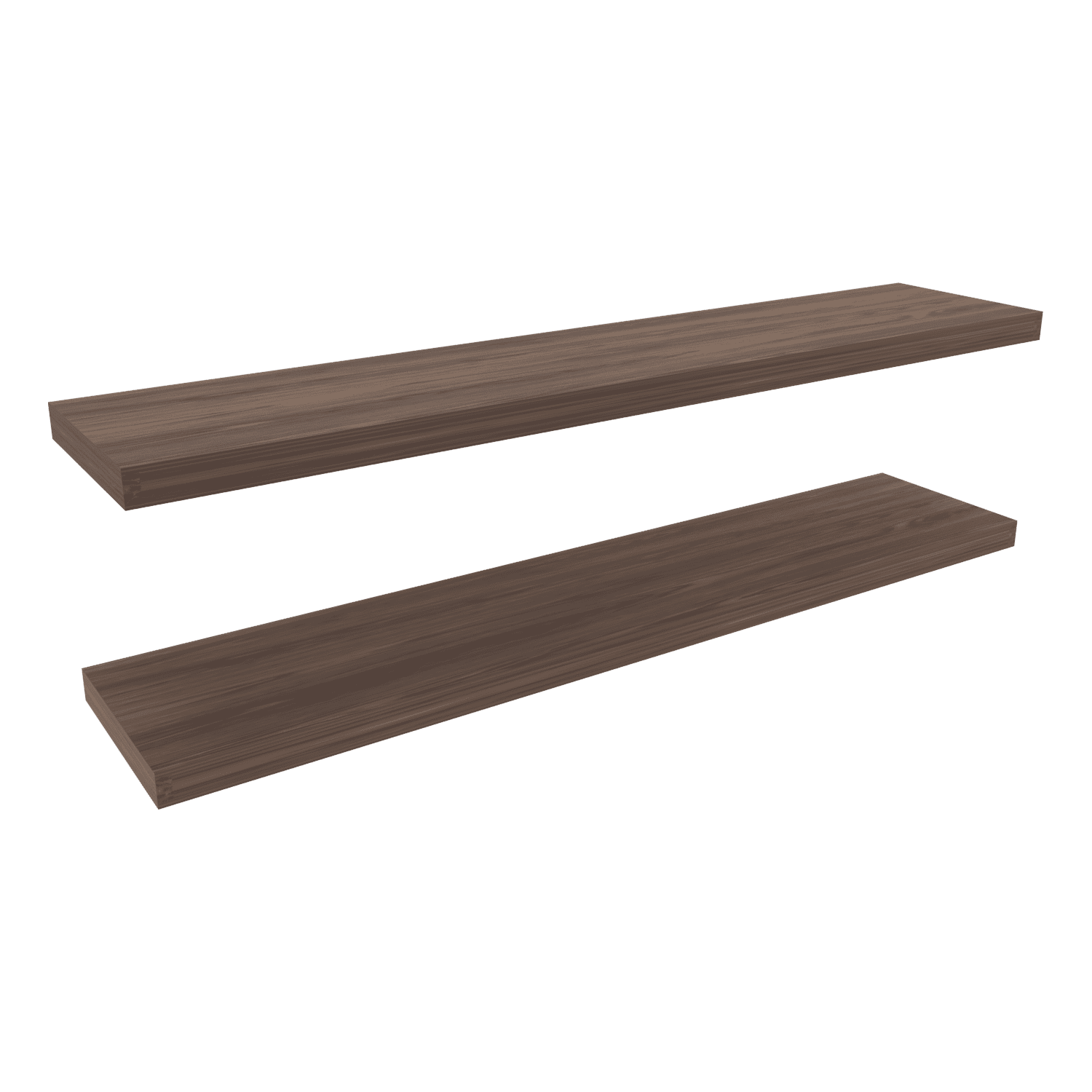 47" x 47" 2-Tier Floating Shelves - Walmart.com