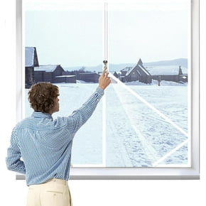 Plastic Window Cover Winter