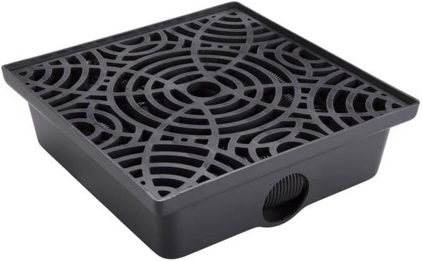 4700 Stealthdrain Low Profile Catch Basin, Black - Walmart.com