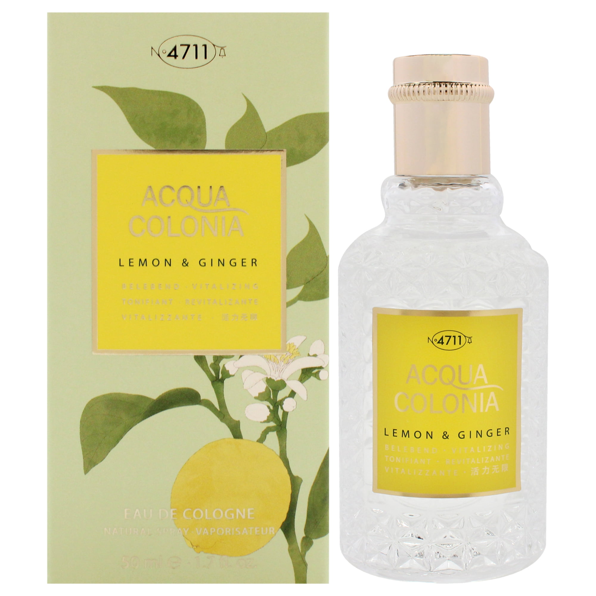 4711 Acqua Colonia Lemon and Ginger by Muelhens for Unisex - 1.7 oz EDC ...