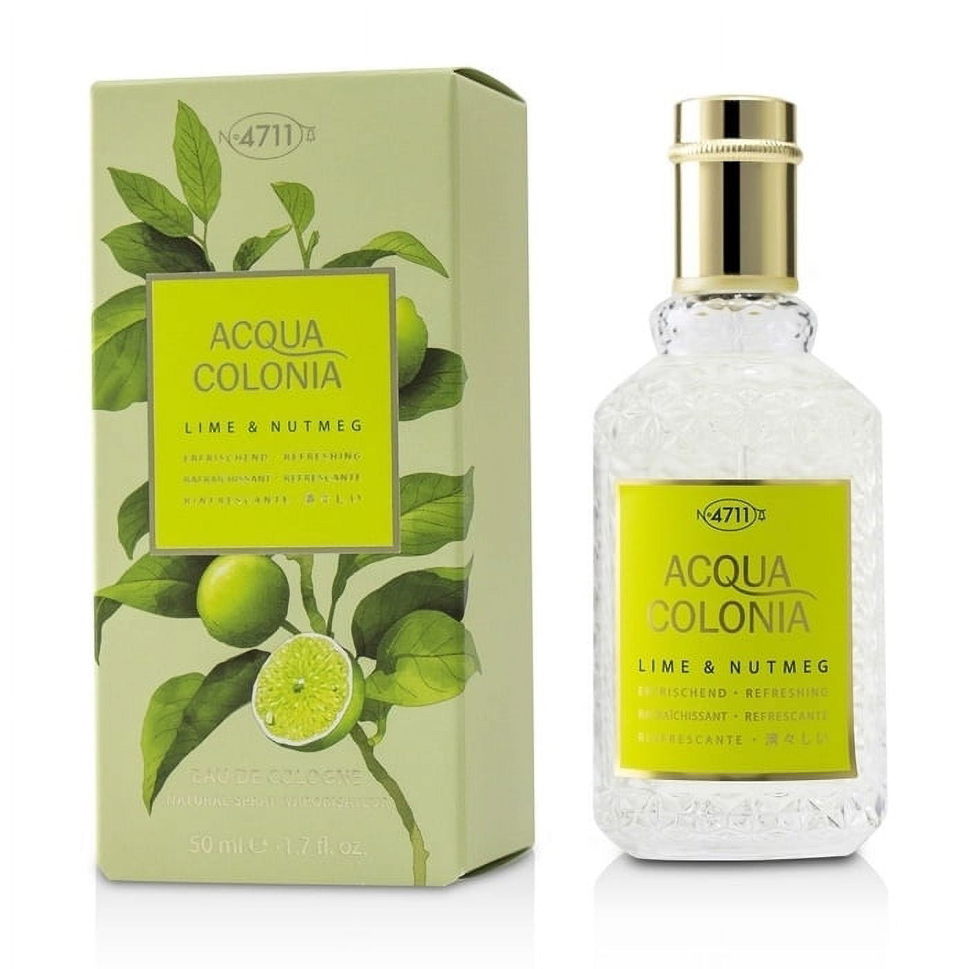 4711 Acqua Colonia Lime & Nutmeg Eau De Cologne Spray for Men & Women ...