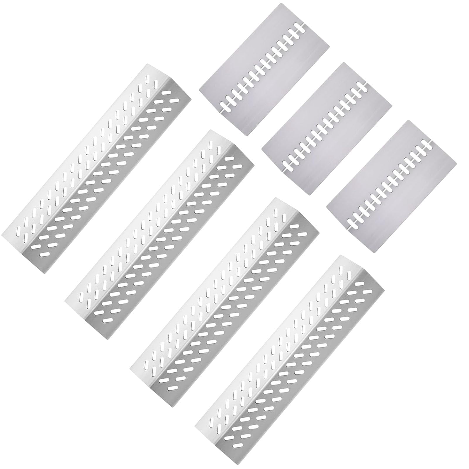 47628 87048 Stainless Steel Heat Plates Flame Tamer Burner Grill ...