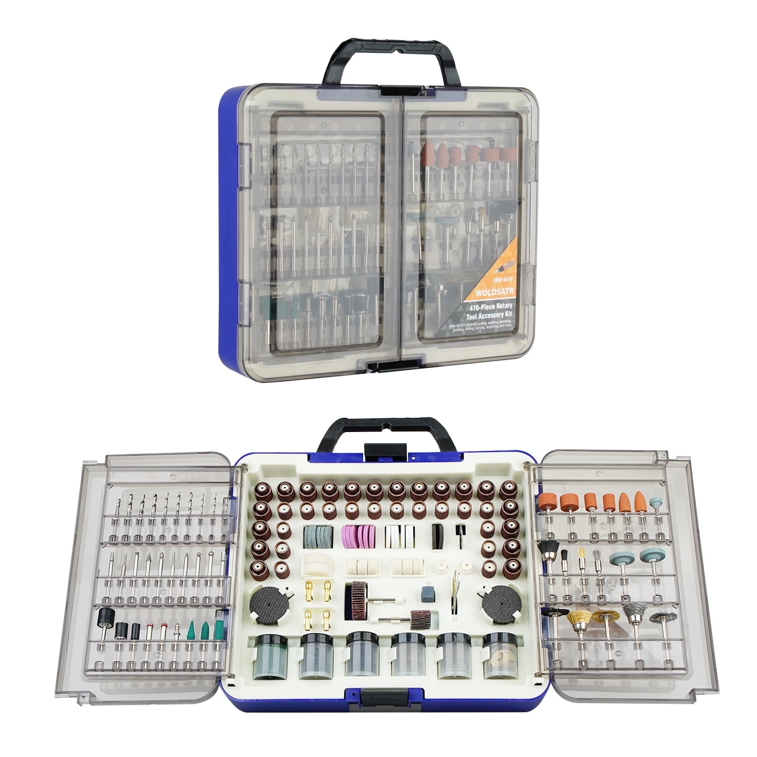 476PCS Rotary Tool Accessories Kit, Rotary Tool Bits for Easy Cutting ...