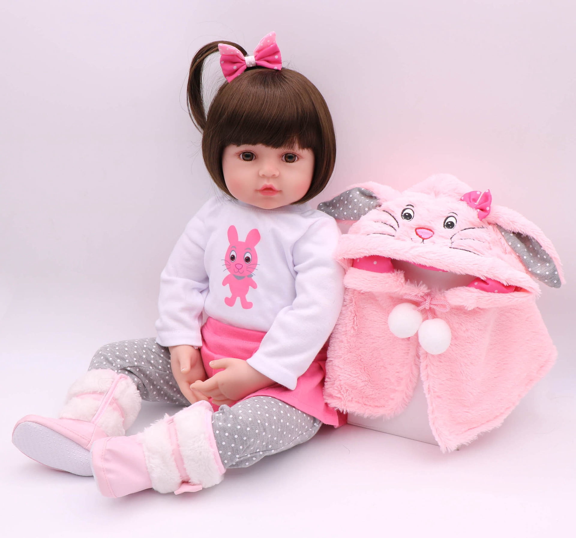 47cm/18.50inch Lifelike Reborn Baby Dolls for Kids Age 3+ Realistic ...