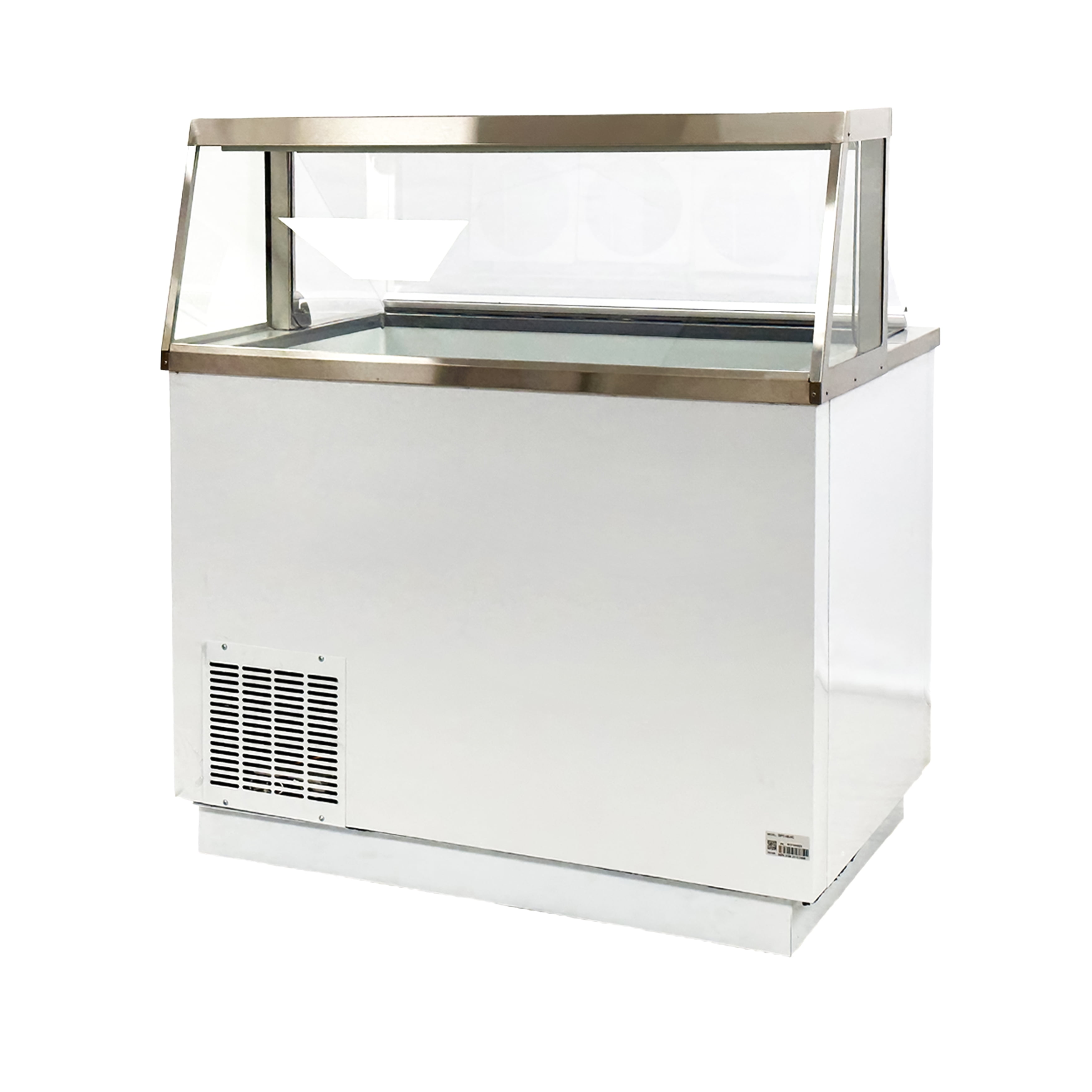 47in. 8 Tub Electric Ice Cream Gelato Dipping Cabinet Freezer, 13.8 Cu ...