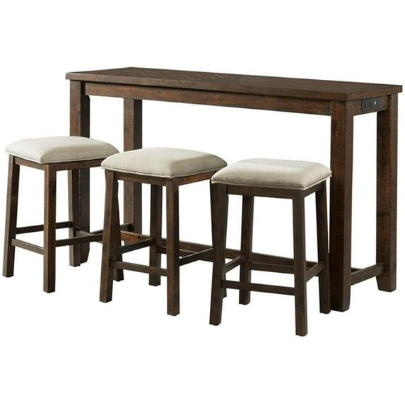 47inch Entryway Table, Farmhouse Console Table with Storage, Fluted ...