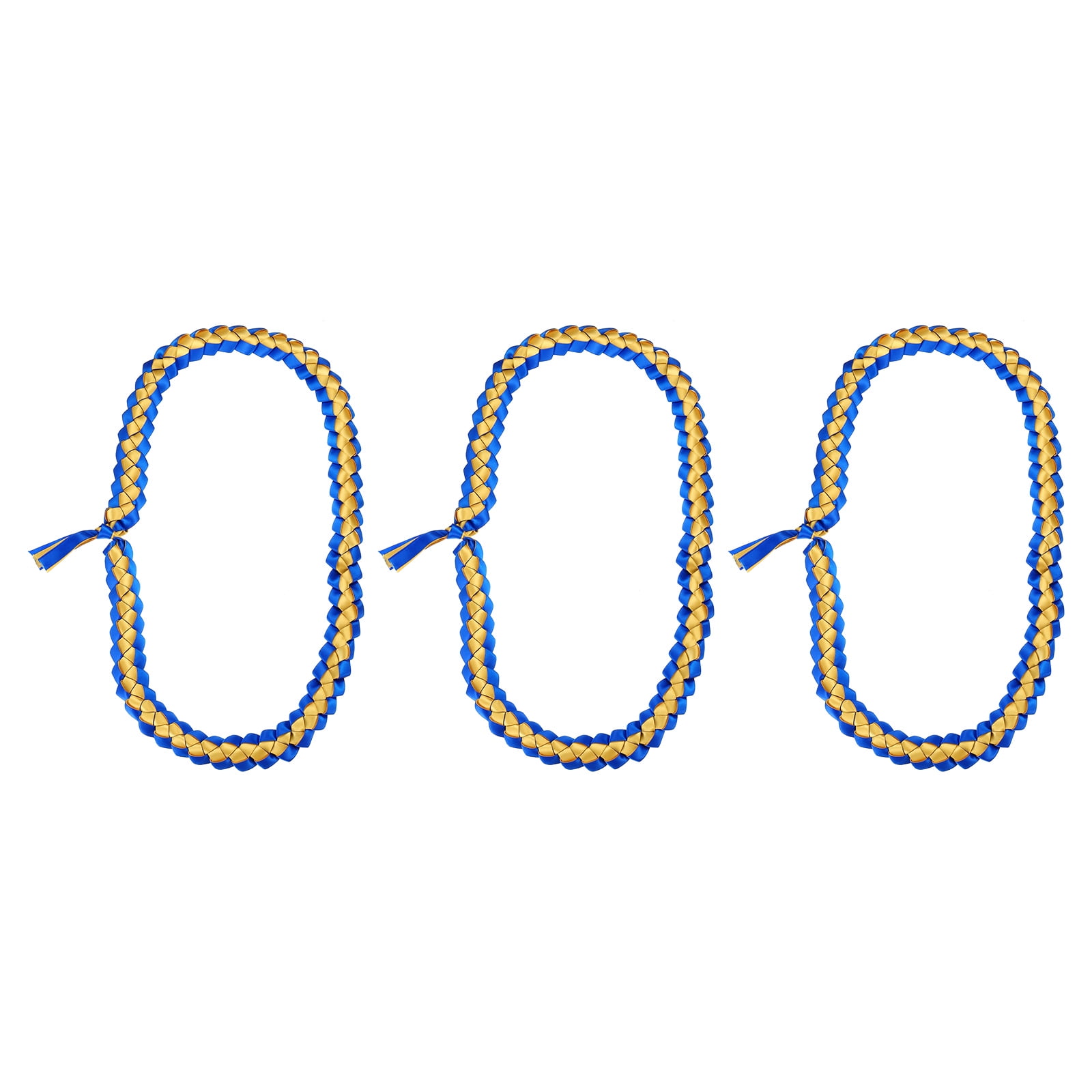 47inch Graduation Leis, 3Pcs Graduation Ribbon Leis Graduation Money Leis Class Bright Color DIY ...