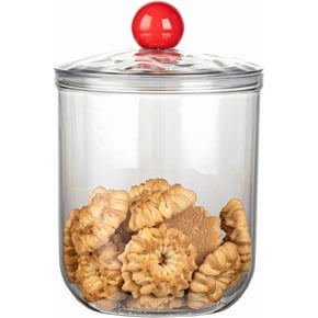 Clear Plastic Cookie Jar
