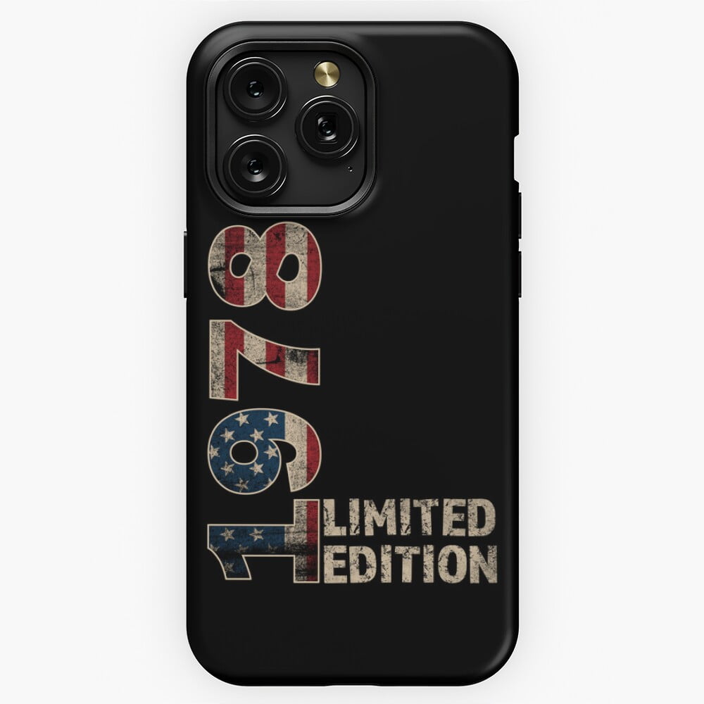 47th Birthday Vintage 1978 Turning 47 Design iPhone Case 17 16 15 14 13 ...