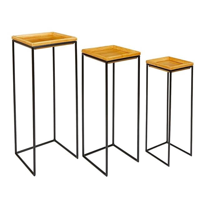 Creative Brands CMR960 Square Nested Tables - Set of 3 - Walmart.com