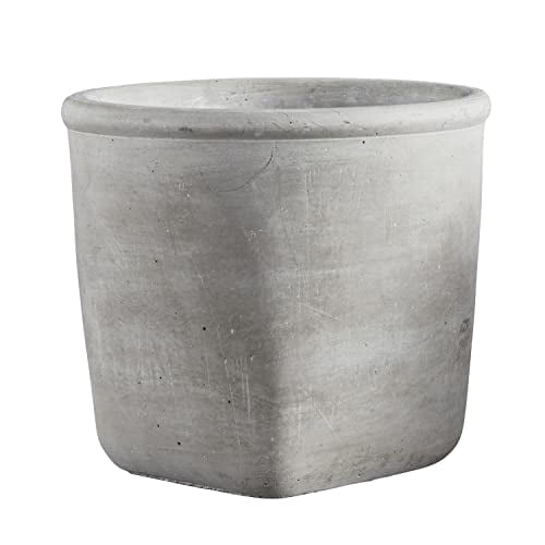 47th & Main Modern Contemporary Square Cement Planter Flower Pot for ...