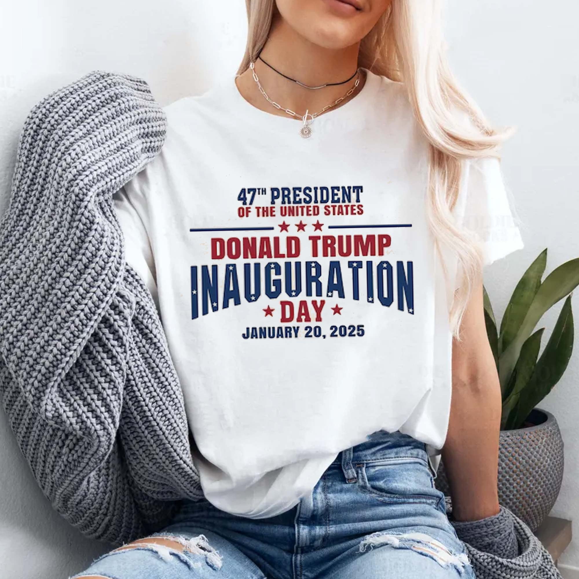 47th President Tee Inaguration Trump Shirt, Trump 2024 T-Shirt ...