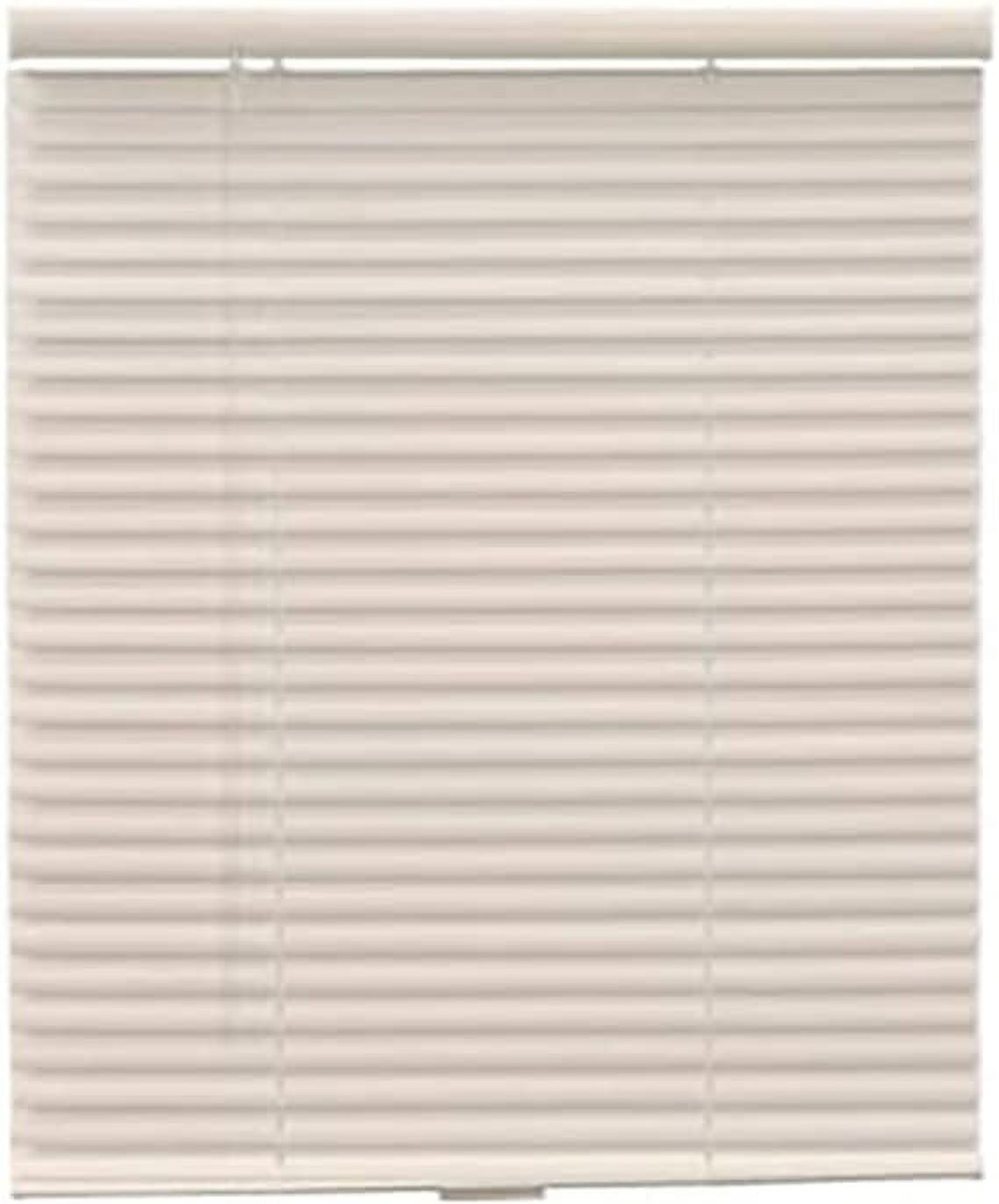 "47x48 Cordless 1"" Aluminum Mini Blind Alabaster" - Walmart.com