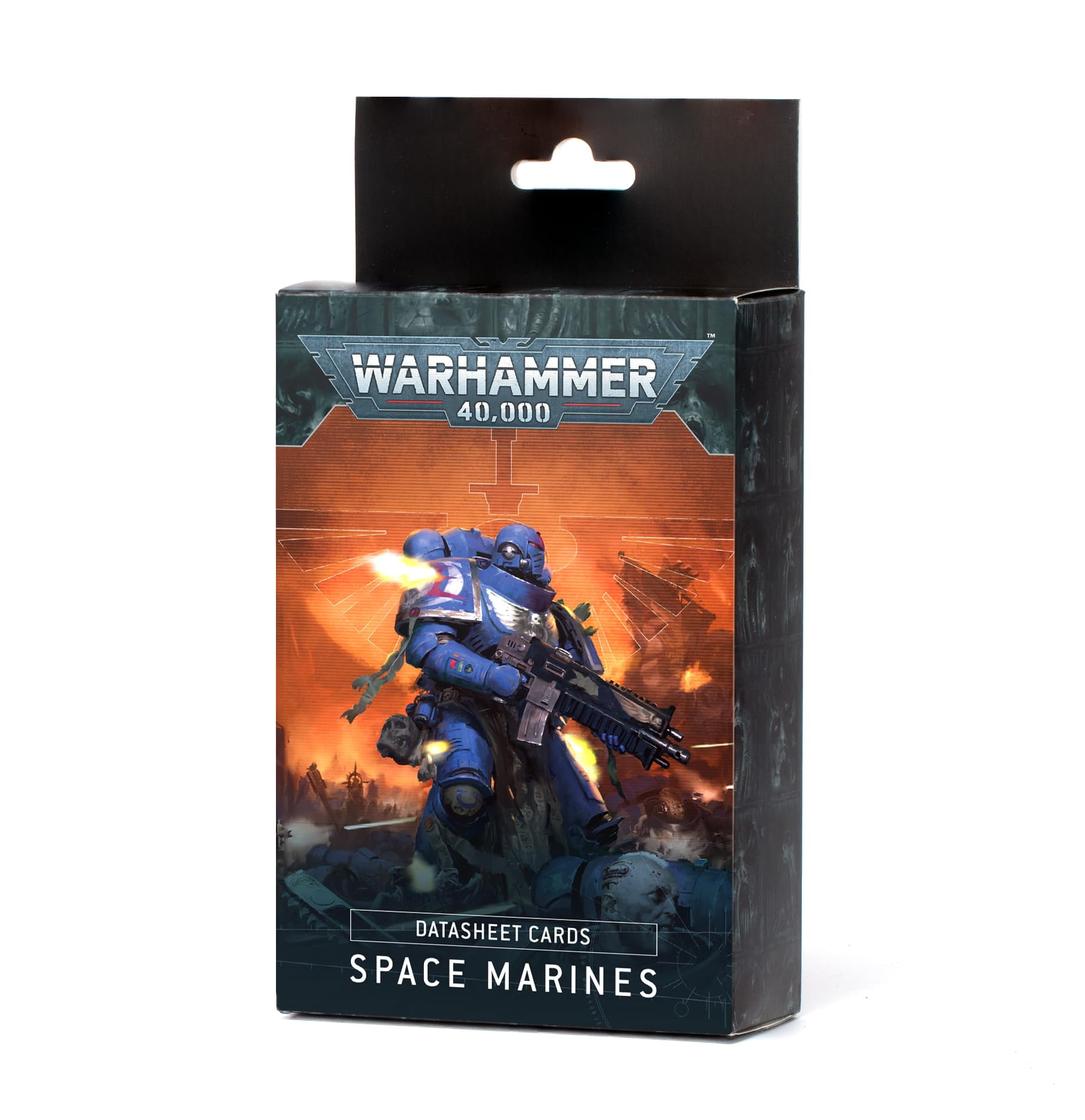 Games Workshop, Warhammer 40,000 Space Marines Datasheet Cards, Combat ...