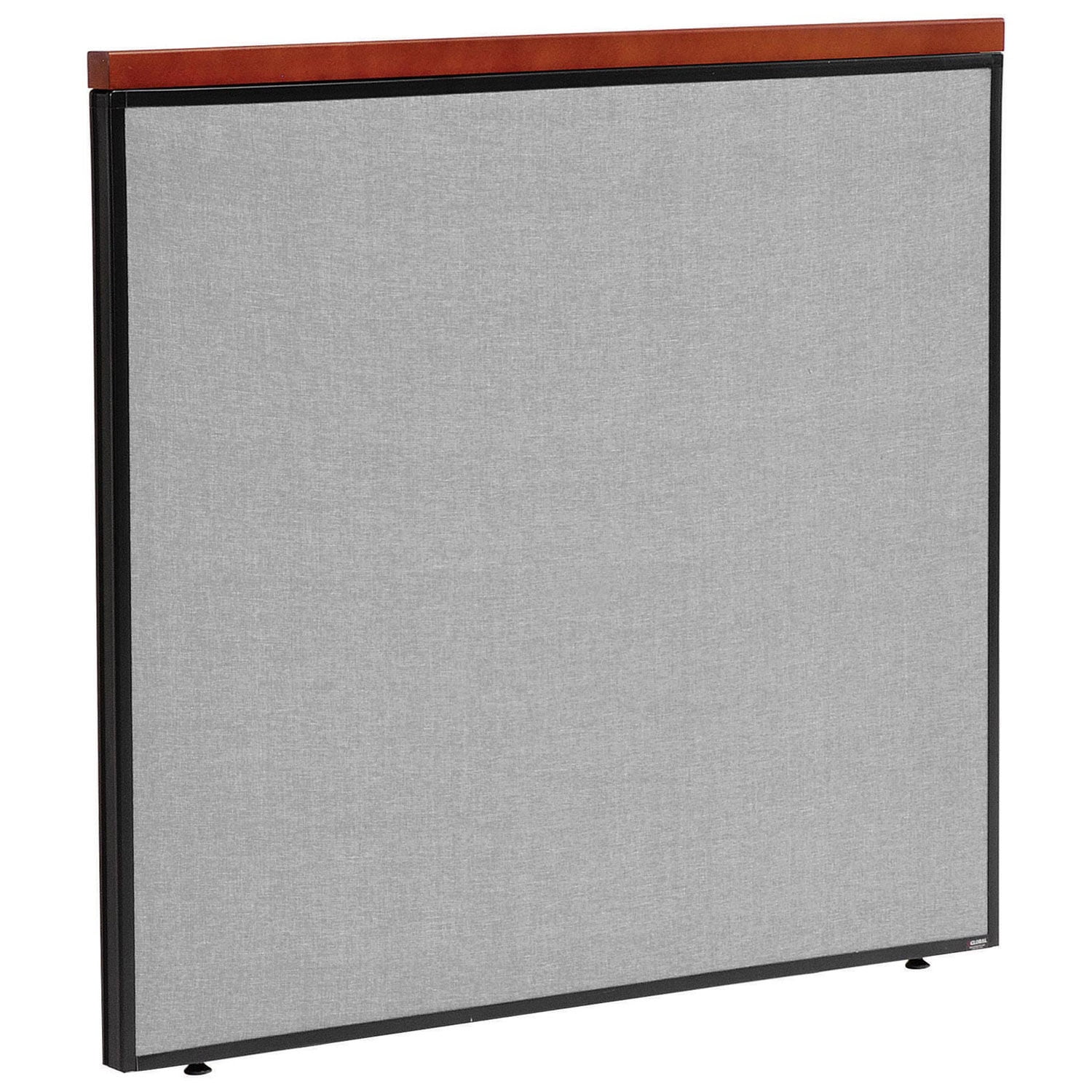 48-1/4"W x 43-1/2"H Deluxe Office Partition Panel, Gray - Walmart.com