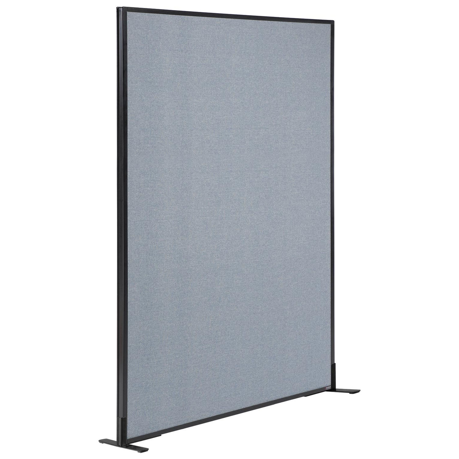48-1/4"W x 72"H Freestanding Office Partition Panel, Blue - Walmart.com