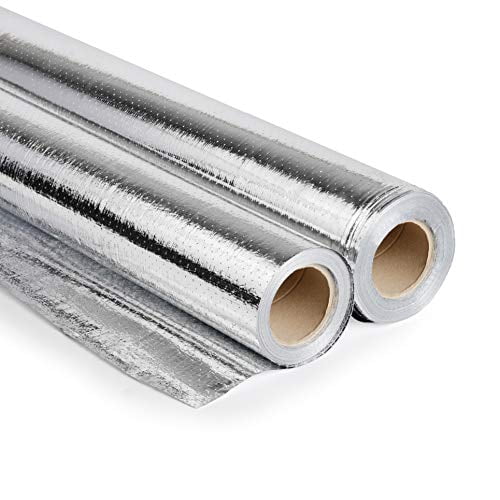 48" (1000 or 500 sq-ft Rolls) Metalized Aluminum Attic Insulation ...