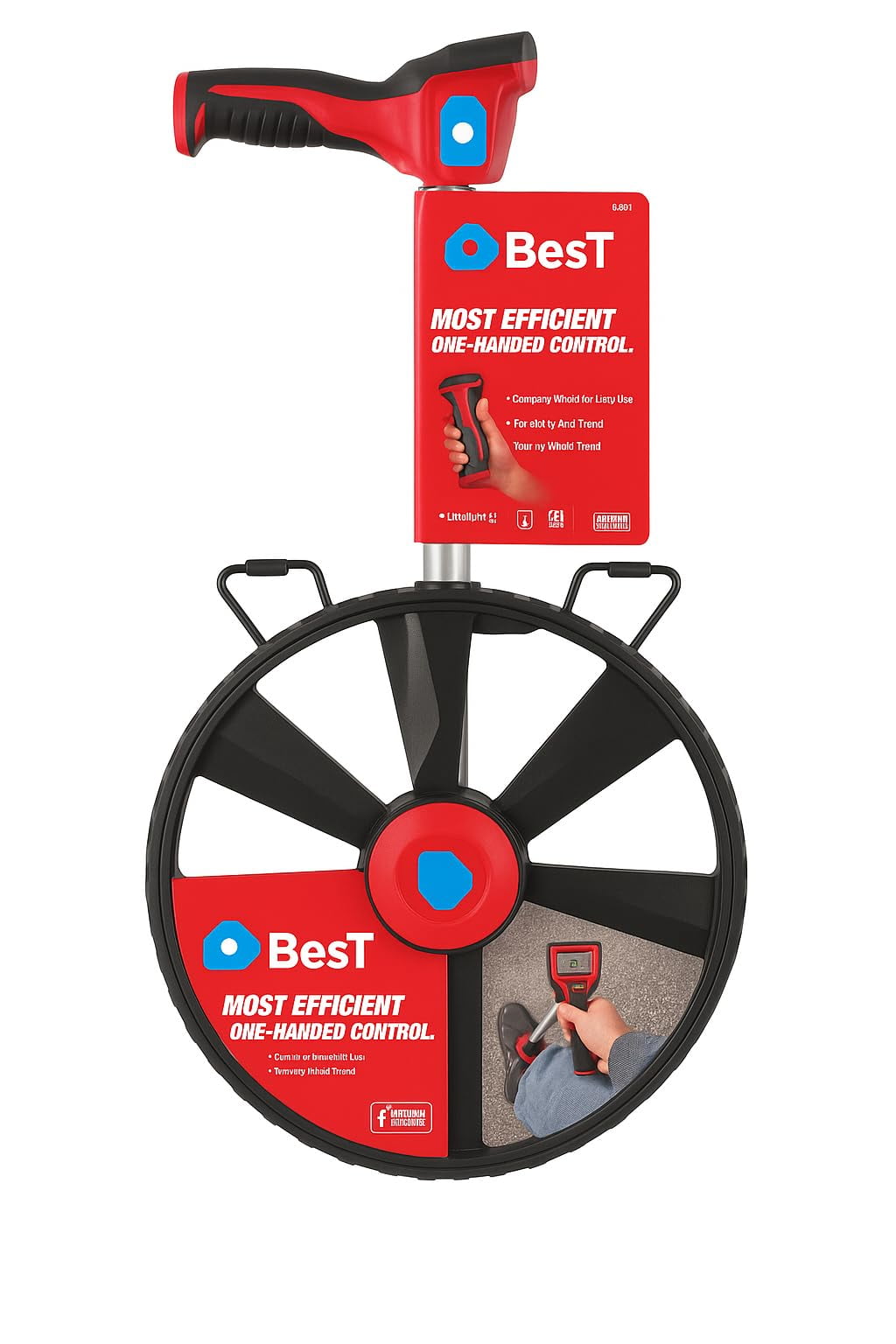 48-22-5112 12 in. Digital Measuring Wheel 48225112 - Walmart.com