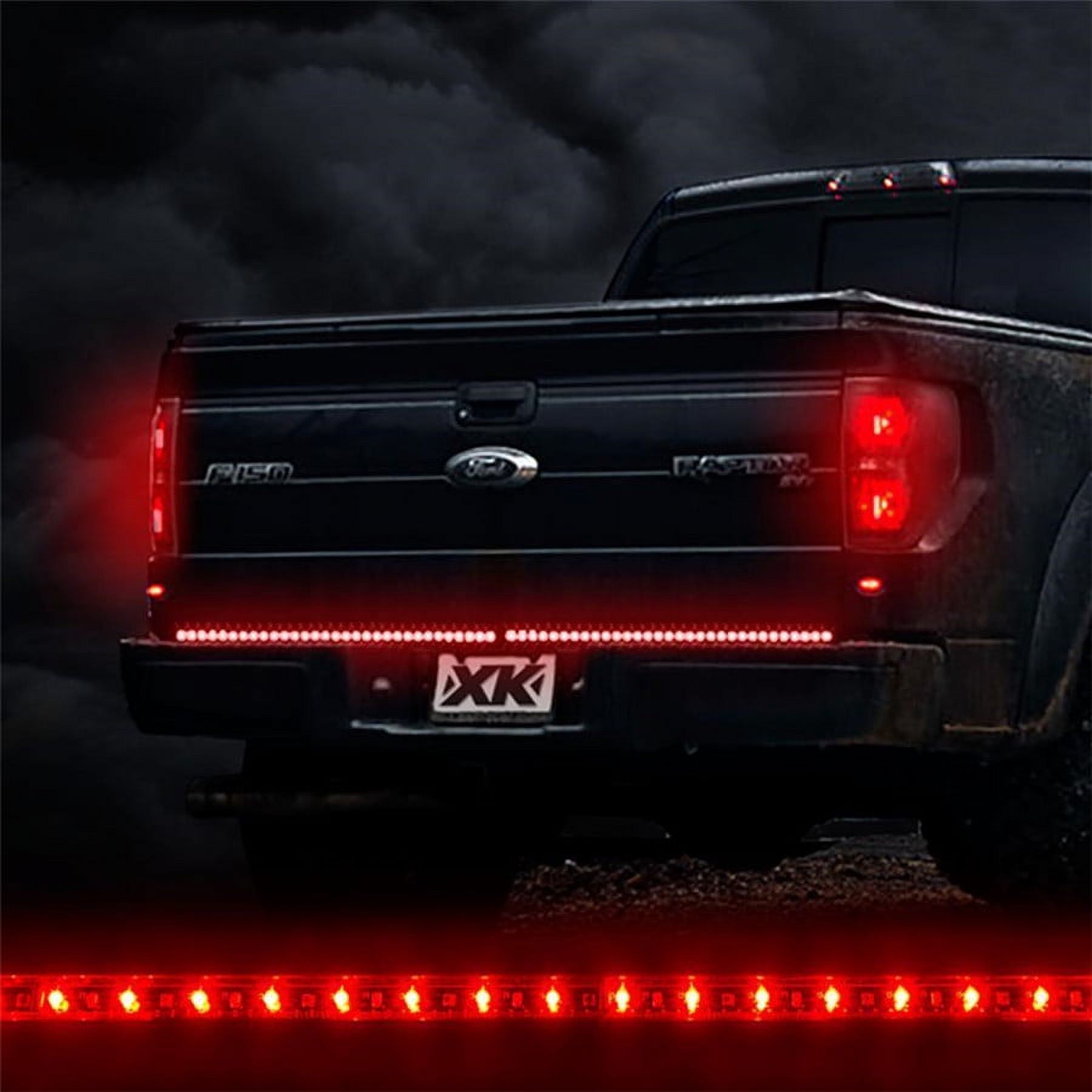 48" 3 Colors LED Pickup Truck Tailgate Reverse Brake Turn Signal Tail ...