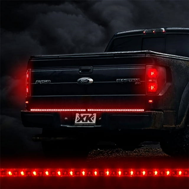 48" 3 Colors LED Pickup Truck Tailgate Reverse Brake Turn Signal Tail ...