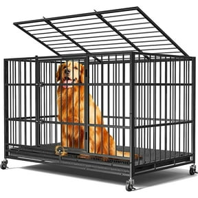 10x10Extra Large Outdoor Dog Kennel Without Roof Dog Pen For Outside ...