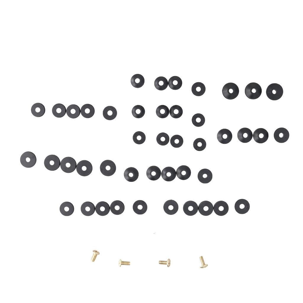 48/58 Pack Rubber Hose Washer Sealing Rings Hose Rubber Tap Connector ...