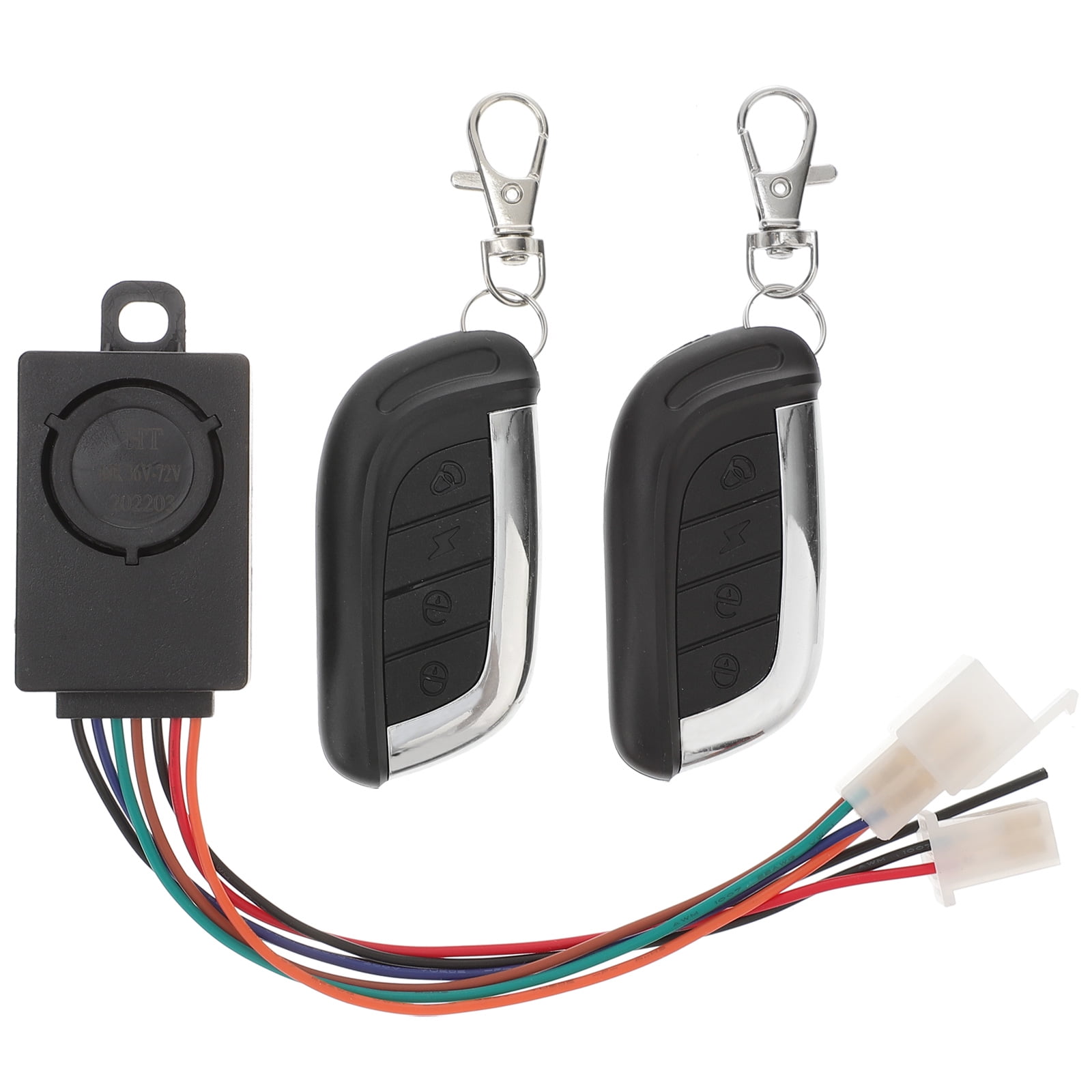 48 -60V Anti-theft Device Motorcycle Alarm Remote Engine Lock Alarm ...