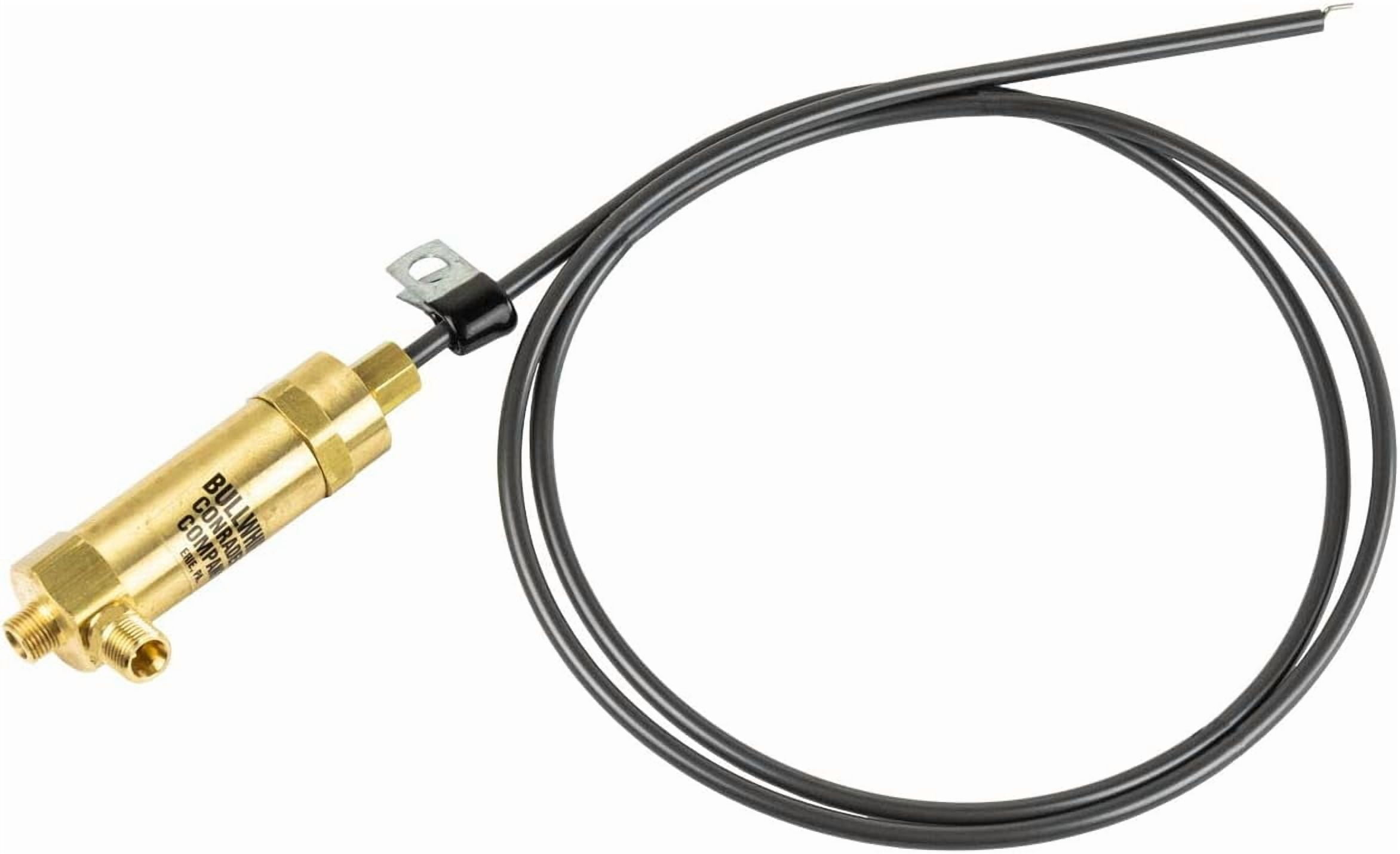 48" Bullwhip Large Throttle Control Cable Gas Air Compressor w/Side ...