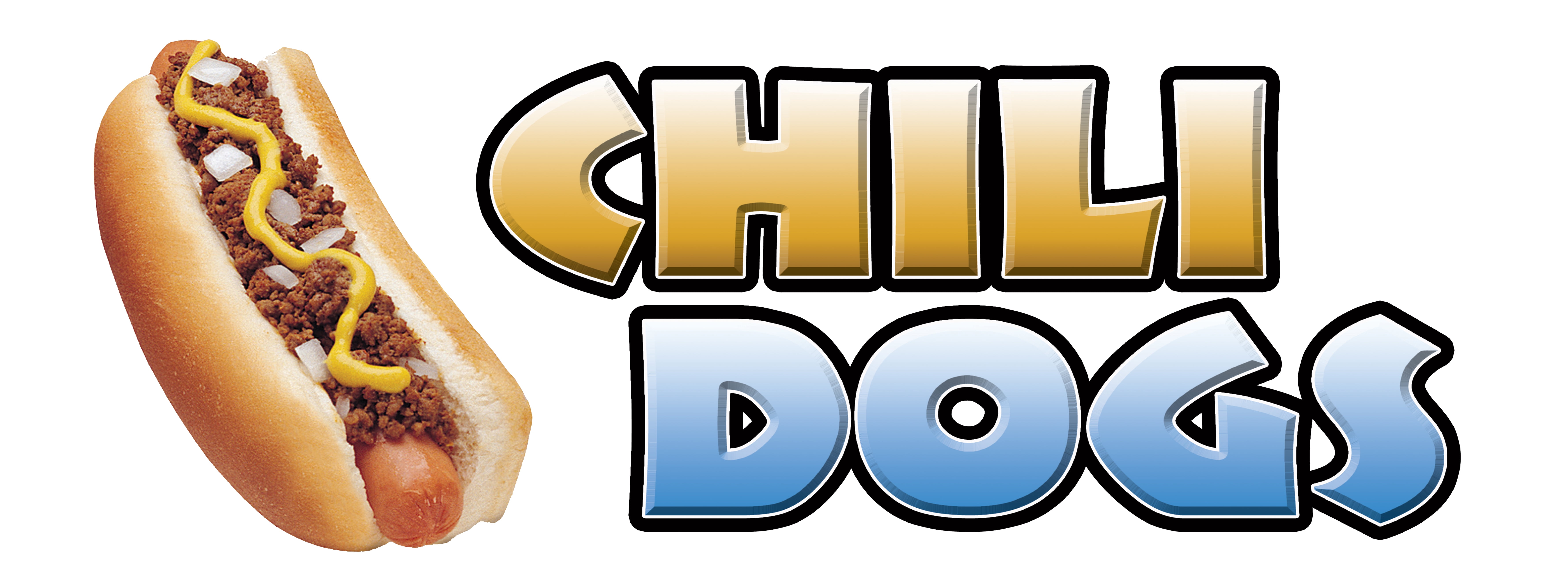 48" CHILI DOGS DECAL sticker hot dog cart stand - Walmart.com