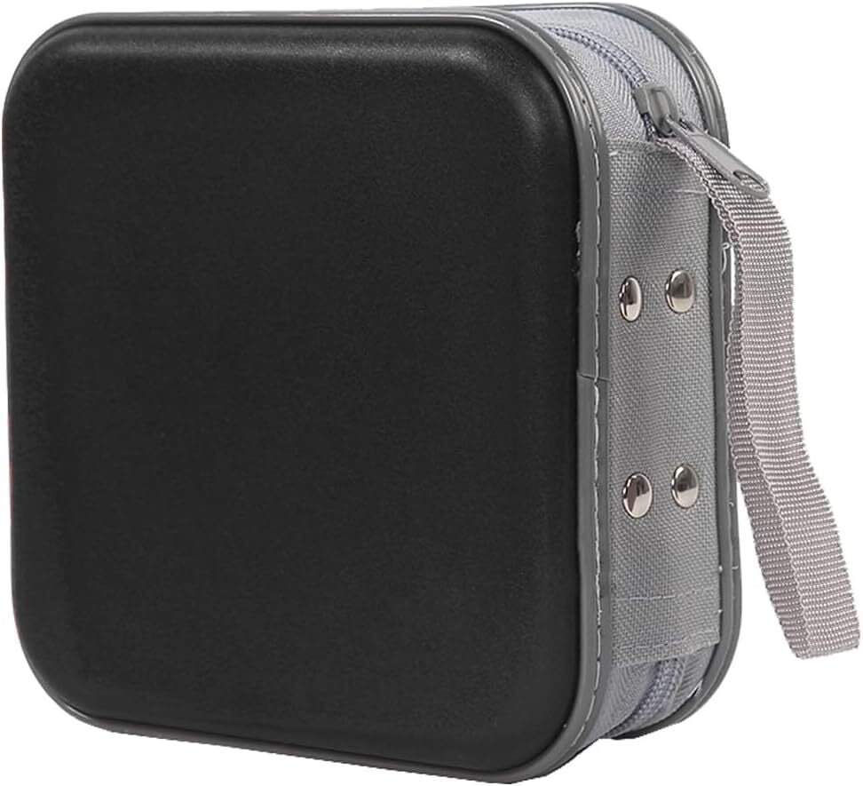 48 Capacity CD Case, Portable Hard Plastic DVD Storage Case, CD ...