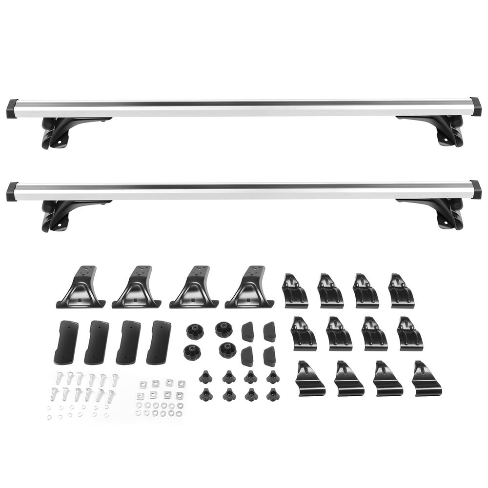48" Car Roof Rack Universal Top Cross Bar Luggage Cargo Carrier Rails ...