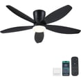 48" Ceiling Fans with Lights-Low Profile Ceiling Fan with Light and ...