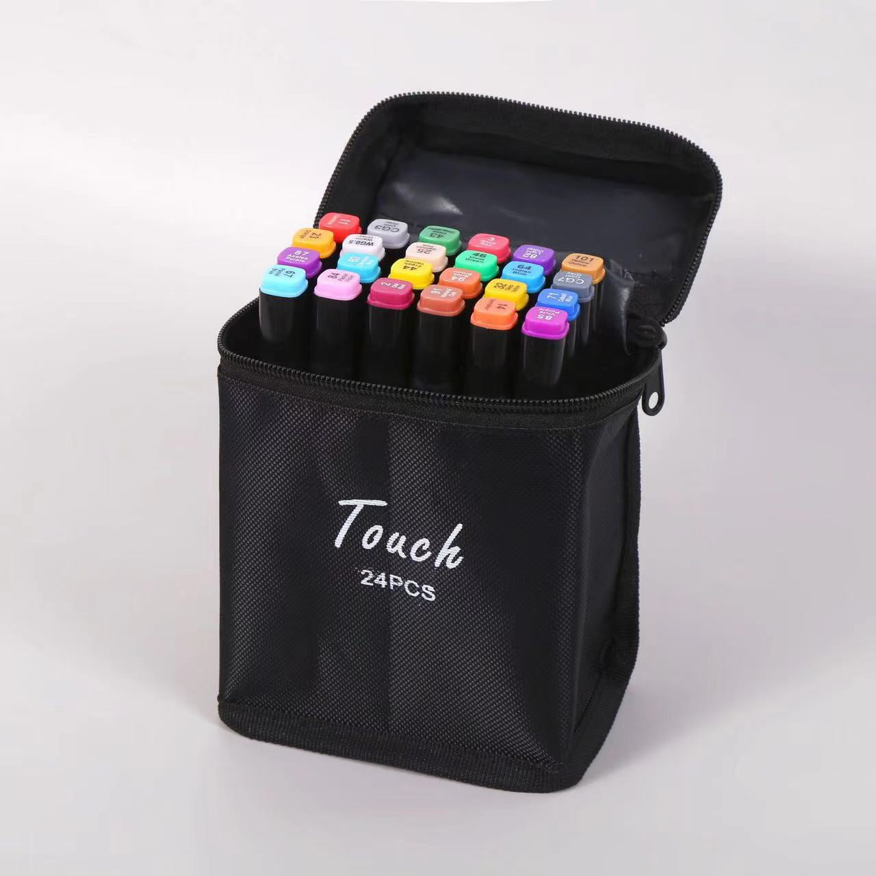 48-Color Dual-Tip Oil-Based Markers | Quick-Drying, Vibrant | for Note ...