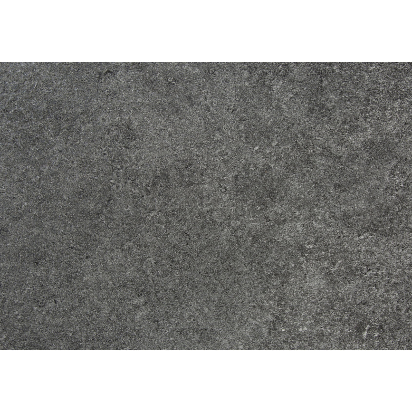 48" Contemporary Computer Desk with Long Shelf / Grey Stone Look for ...