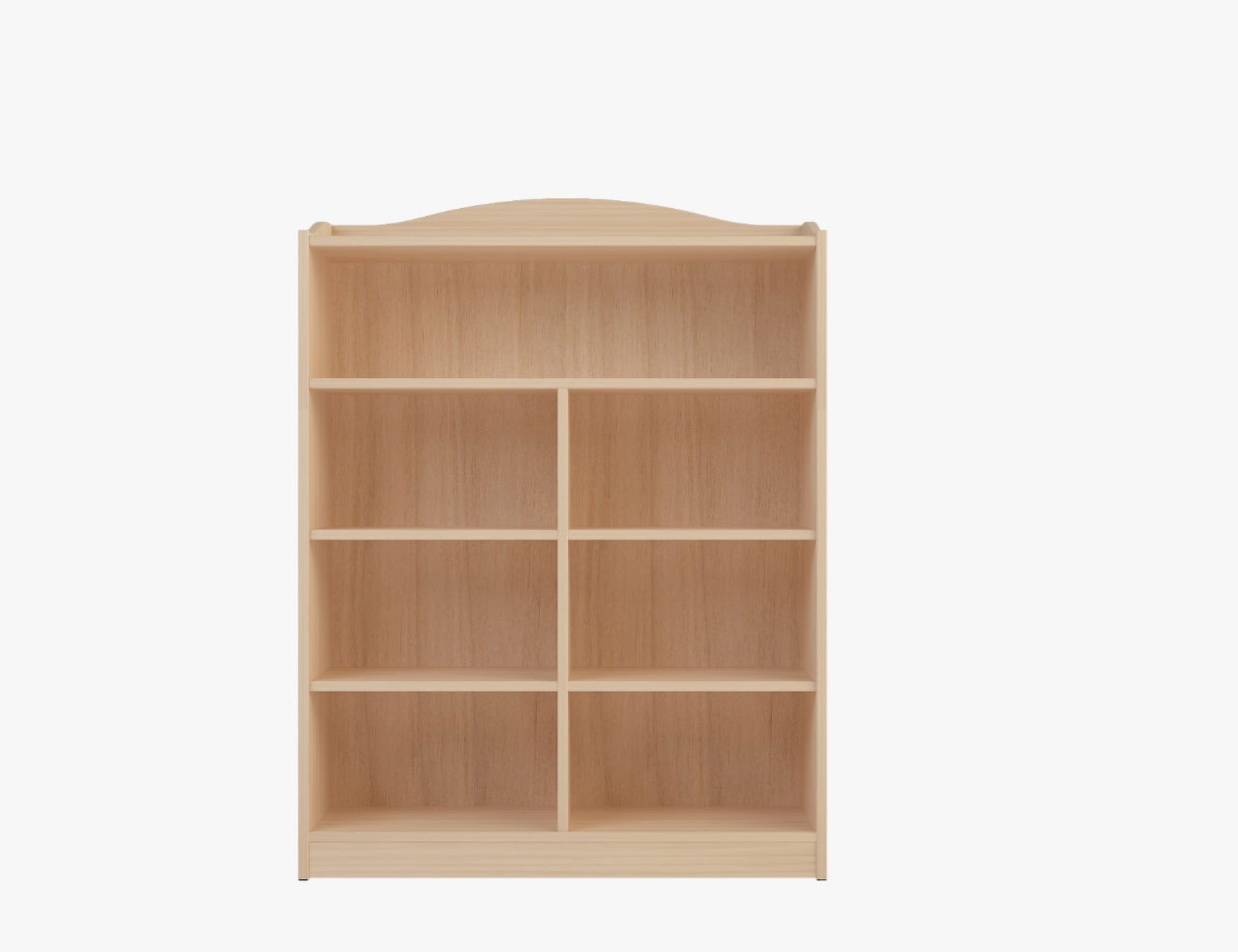 48" Deluxe Wood Bookcase - Walmart.com