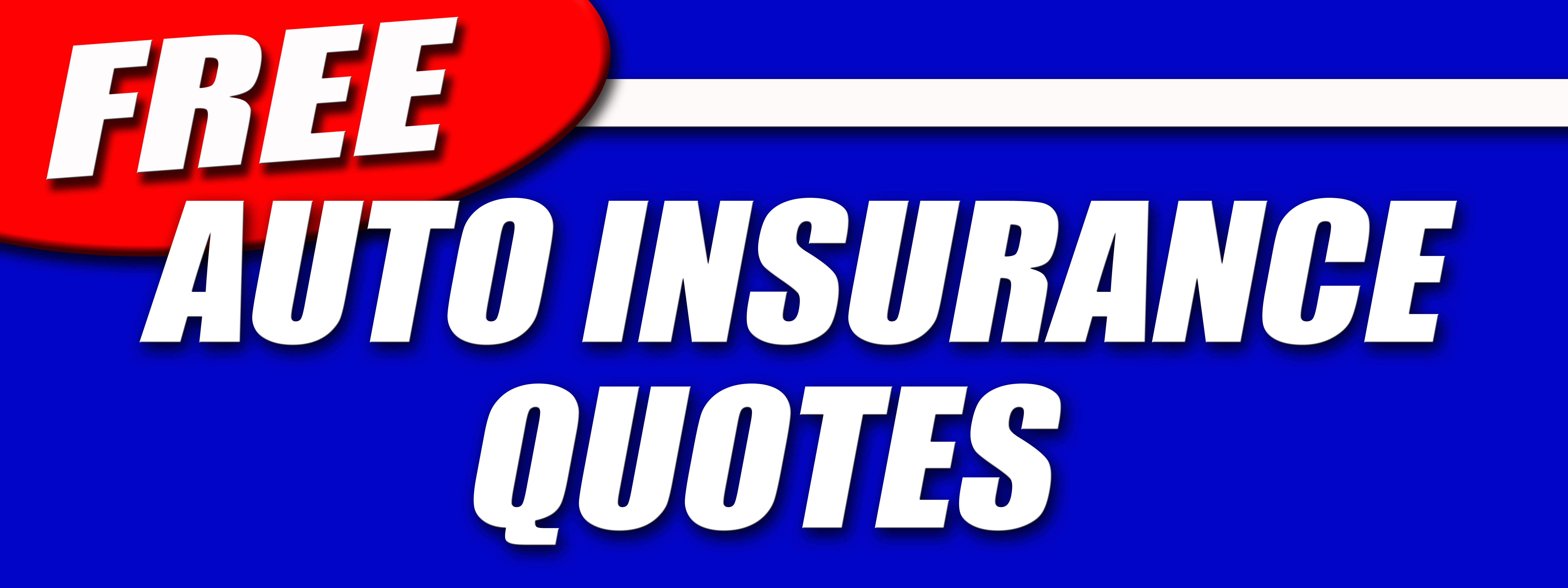 48" FREE AUTO INSURANCE QUOTES DECAL sticker car motorcycle homeowner ...
