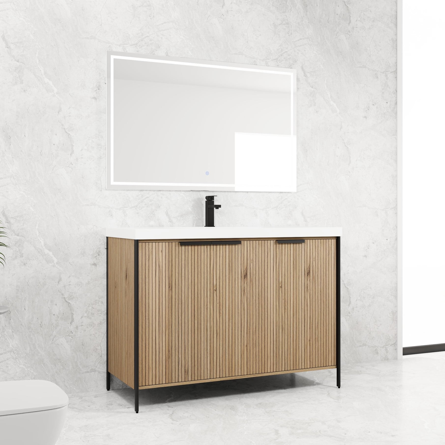 48" Freestanding Vanity | Life-Derived Design | Comfortable Experience ...