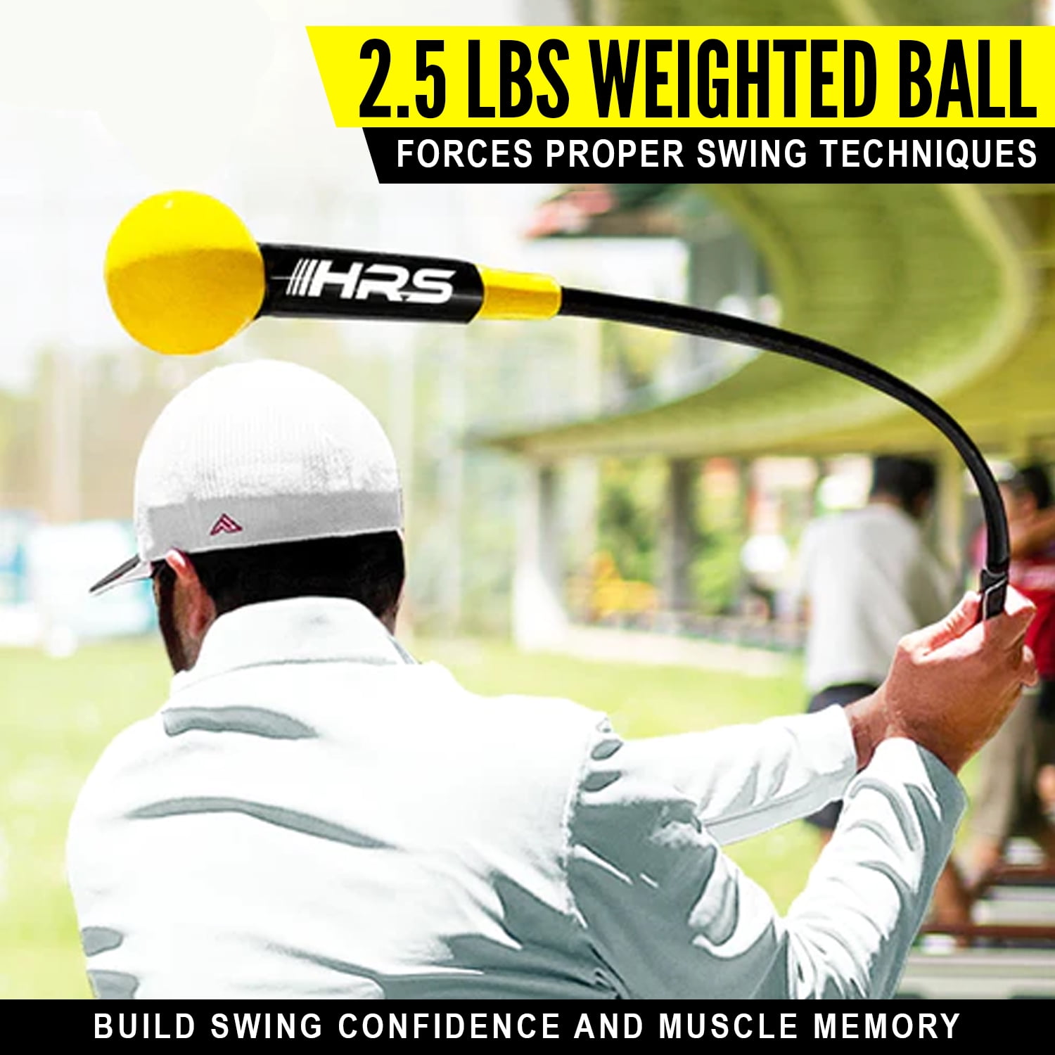 48" Golf Swing Trainer - Hit Run Steal Warm Up Swing Tempo Golf ...