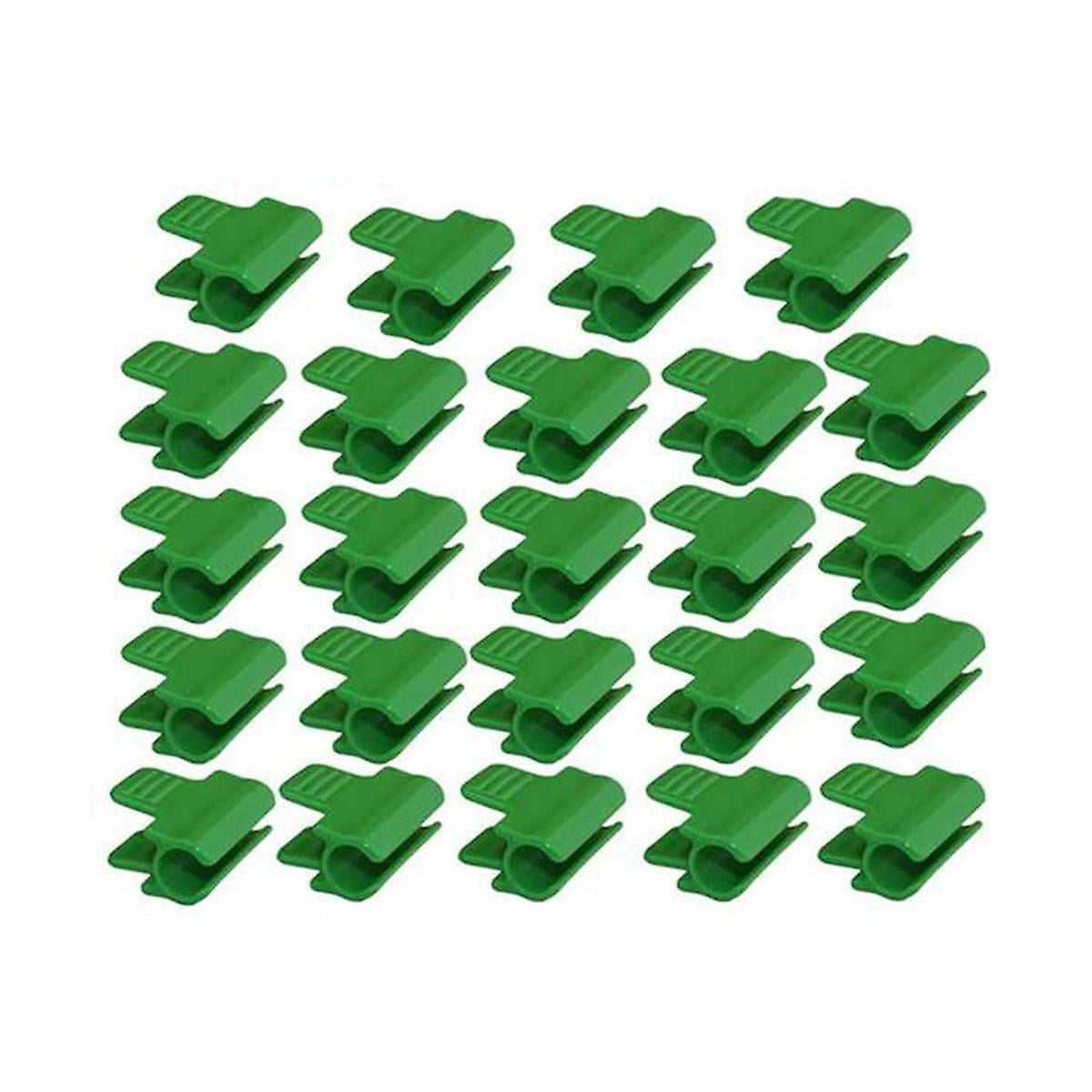 48 Greenhouse Pipe Clips, Plant Cover Mesh Tunnel Hoop Clips, Anti ...