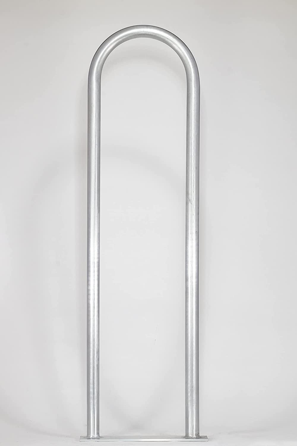 48" (H) x 13" (W) Aluminum Handrail w/Flate Base Plate - Safety Grab ...
