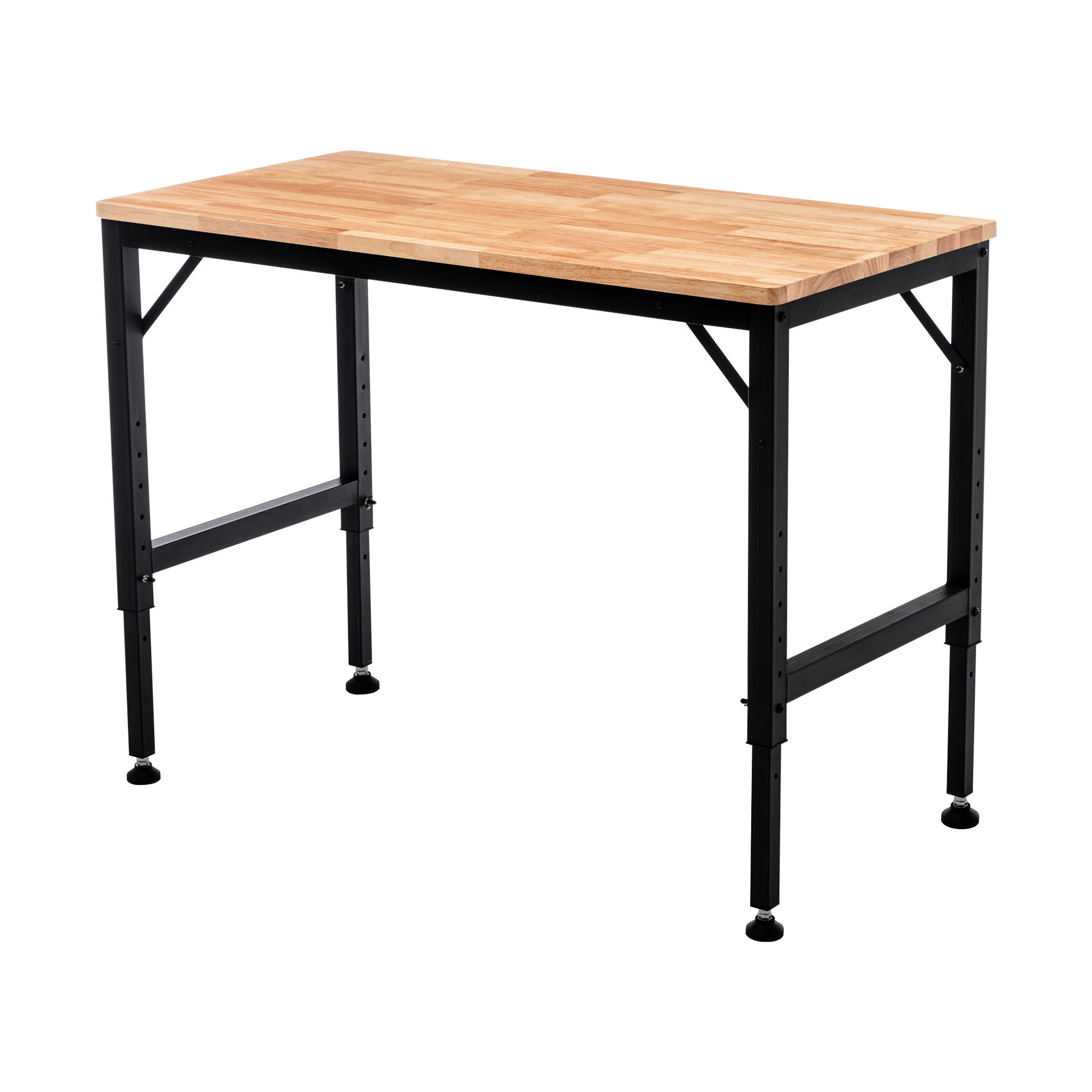 48" Heavy-duty Adjustable Workbench For Garage With Rubber Pads - 2000 ...