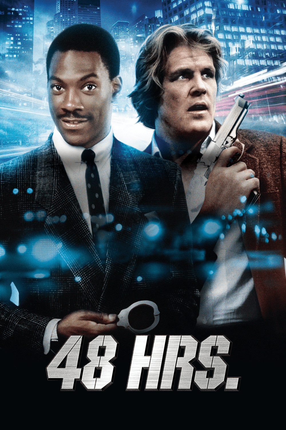 48 Hrs. (1982) Poster 24x36 - Classic Buddy Cop Action-Comedy Poster ...