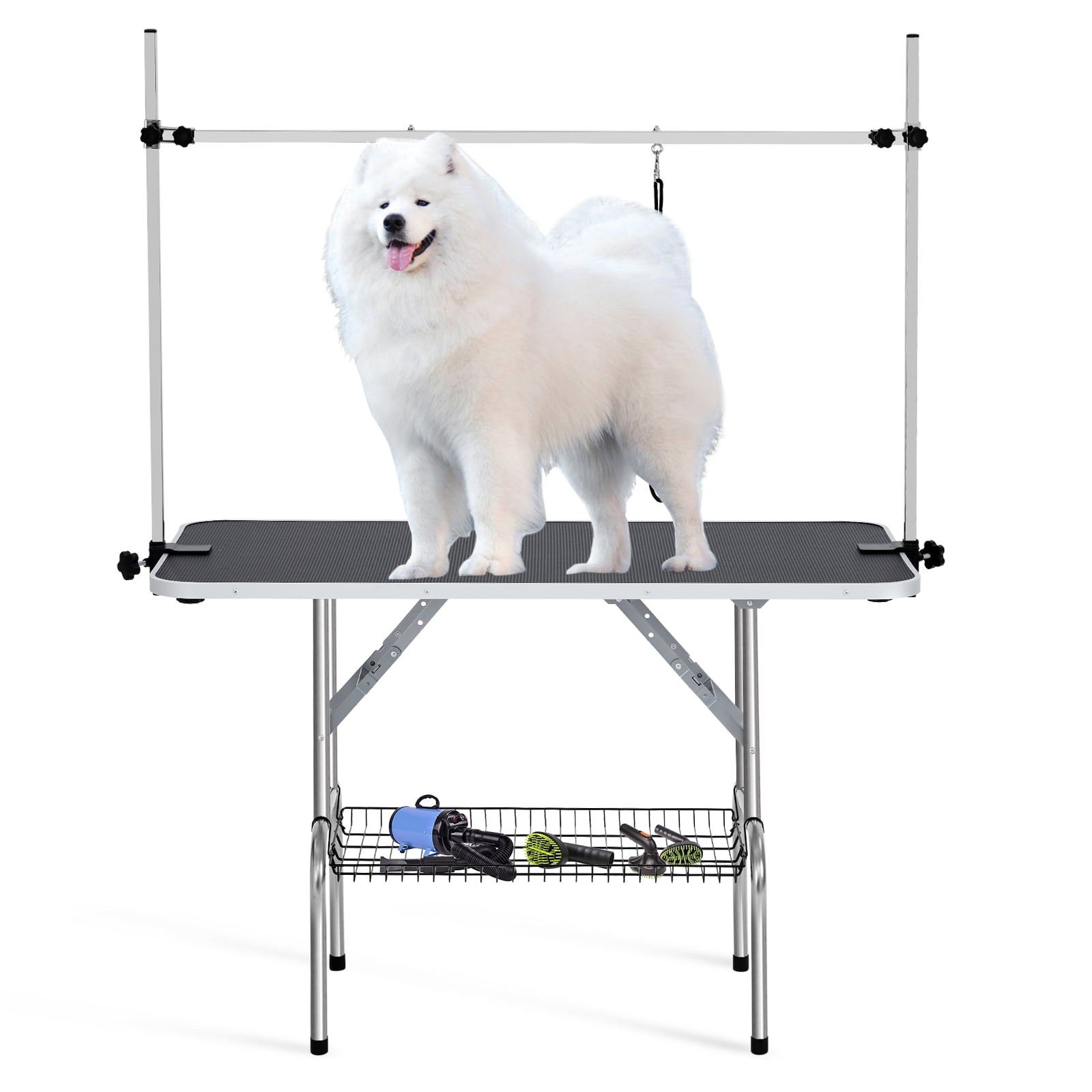 48" Hydraulic Dog Grooming Table for Pet, Heavy Duty Structural ...