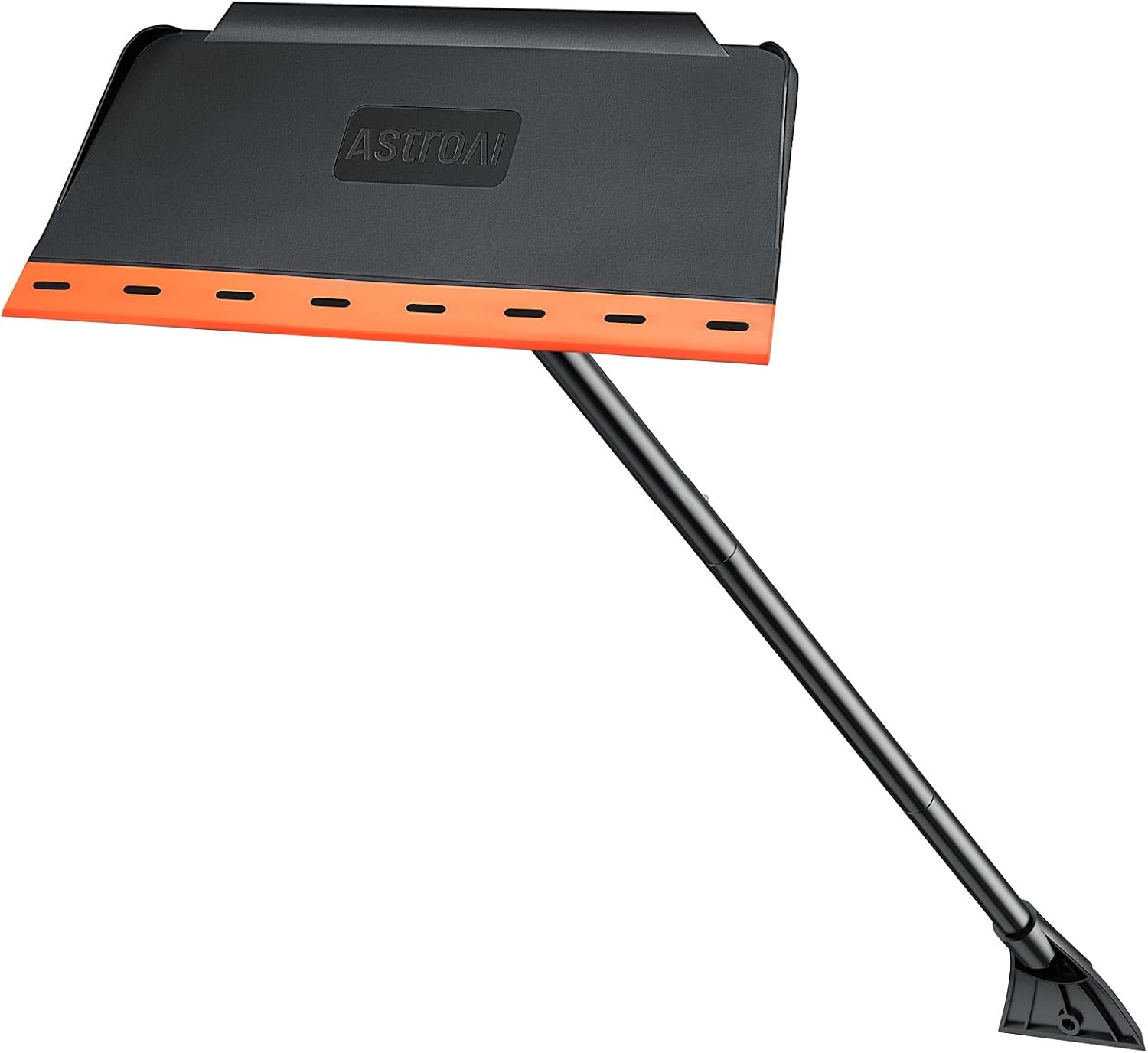 48 Inch 2-in-1 Snow Scraper and Broom with Detachable Ice Scraper, Non ...
