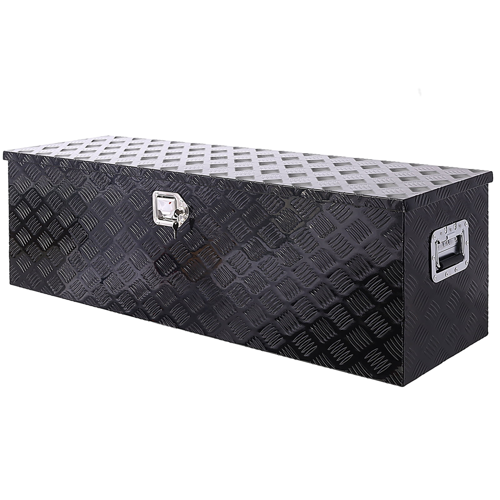 48 Inch Aluminum Heavy Duty Truck Bed Tool Box 5 Bar Tread Waterproof ...