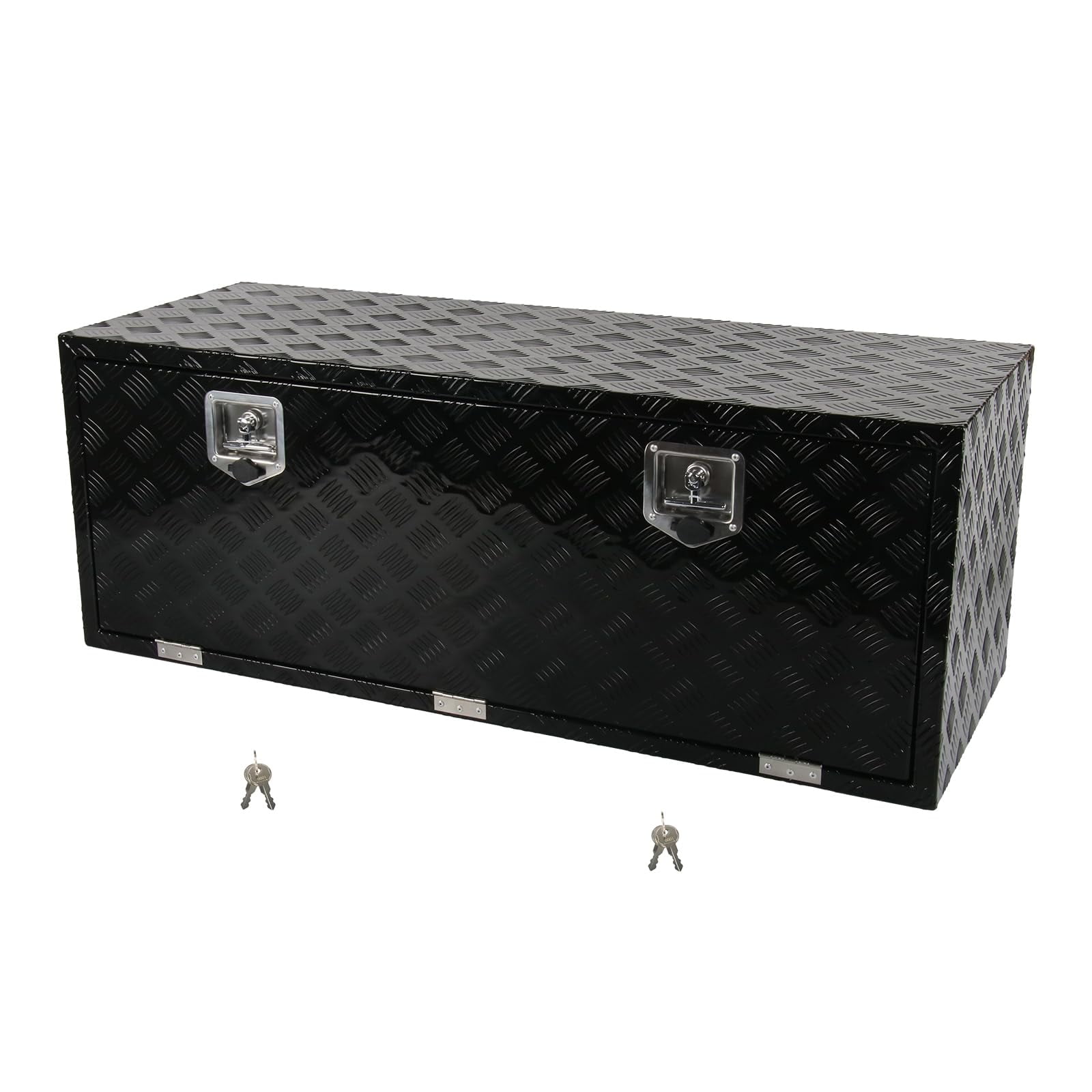 48 Inch Aluminum Tool Box Truck Underbody Toolbox Underbed Box w/Lock ...