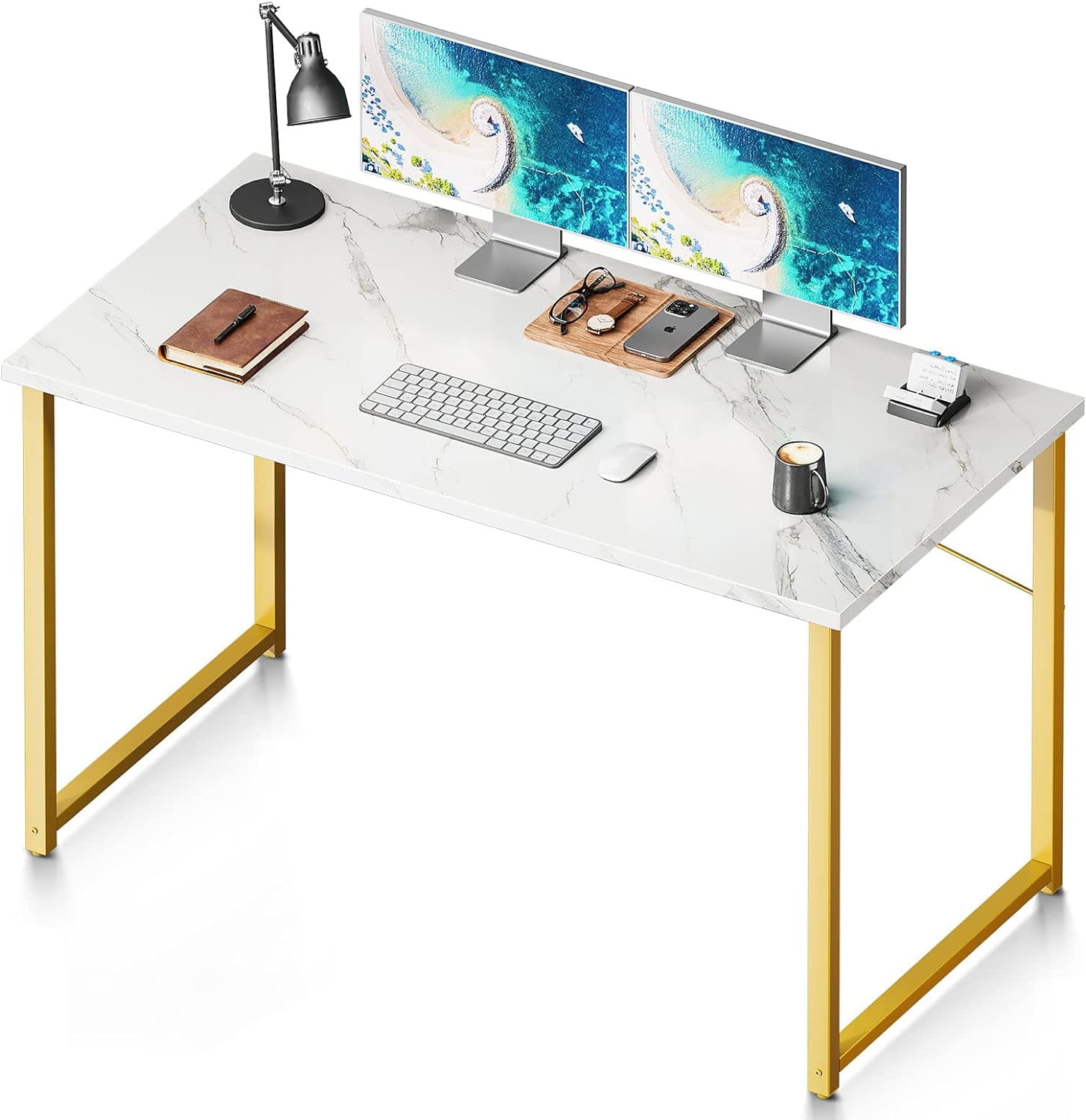 48 Inch Computer Desk, Modern Simple Style Desk for Home Office, Study ...