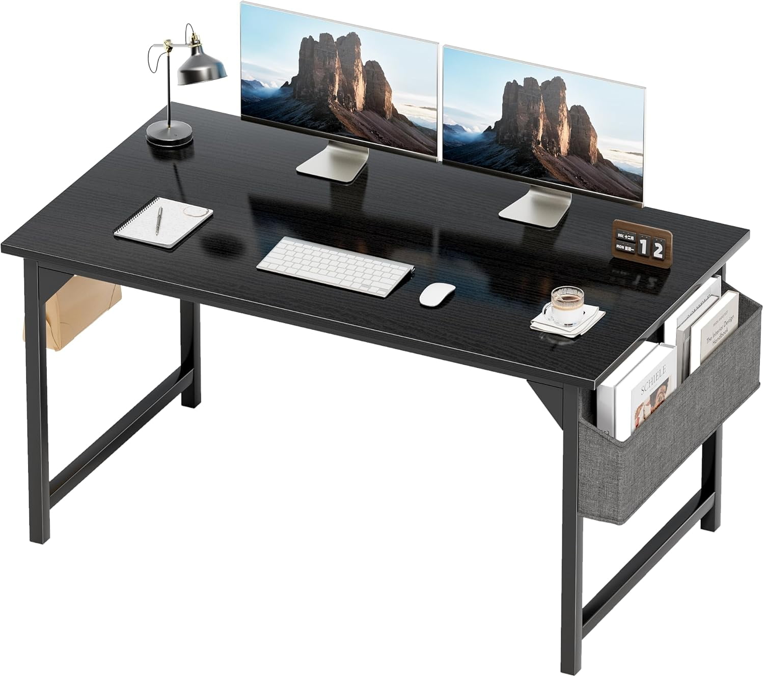 Shahoo Office Computer Desk, 48 Inch Student Home Table for Writing ...