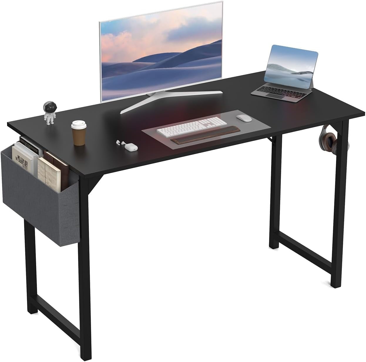 48 Inch Computer Office Desk Modern Simple Style Writing Study Work PC ...